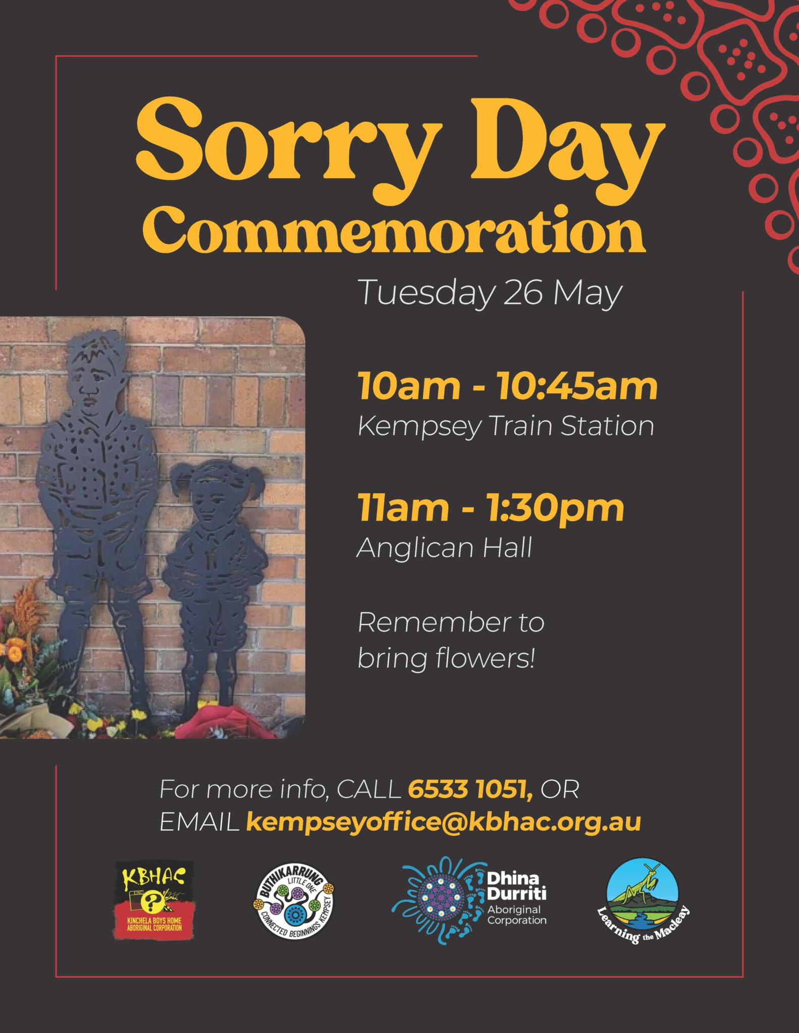National Sorry Day Commemoration – May 26th, 2026 - Kempsey Families Inc.